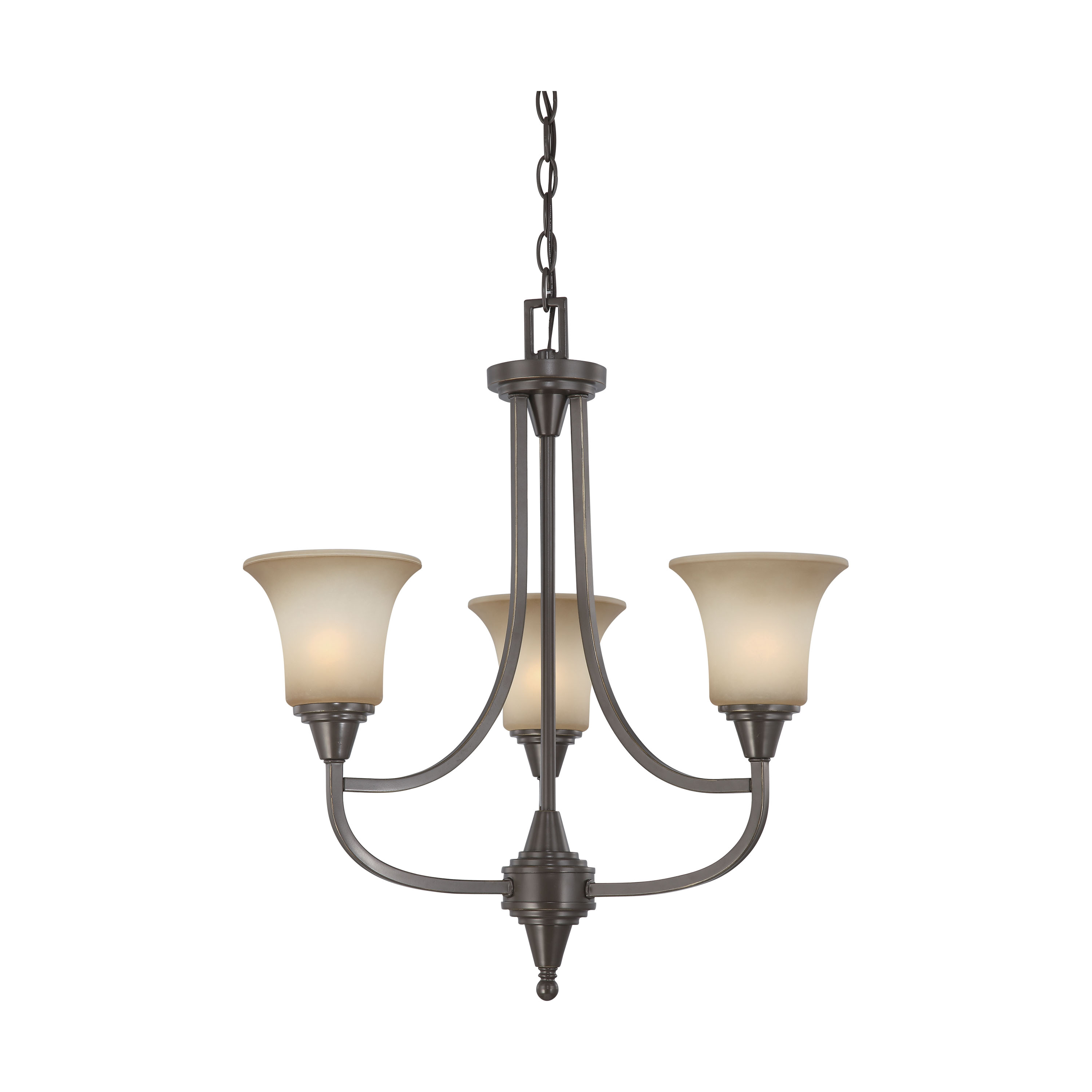 60-4165 SURREY 3 LIGHT CHANDELIER