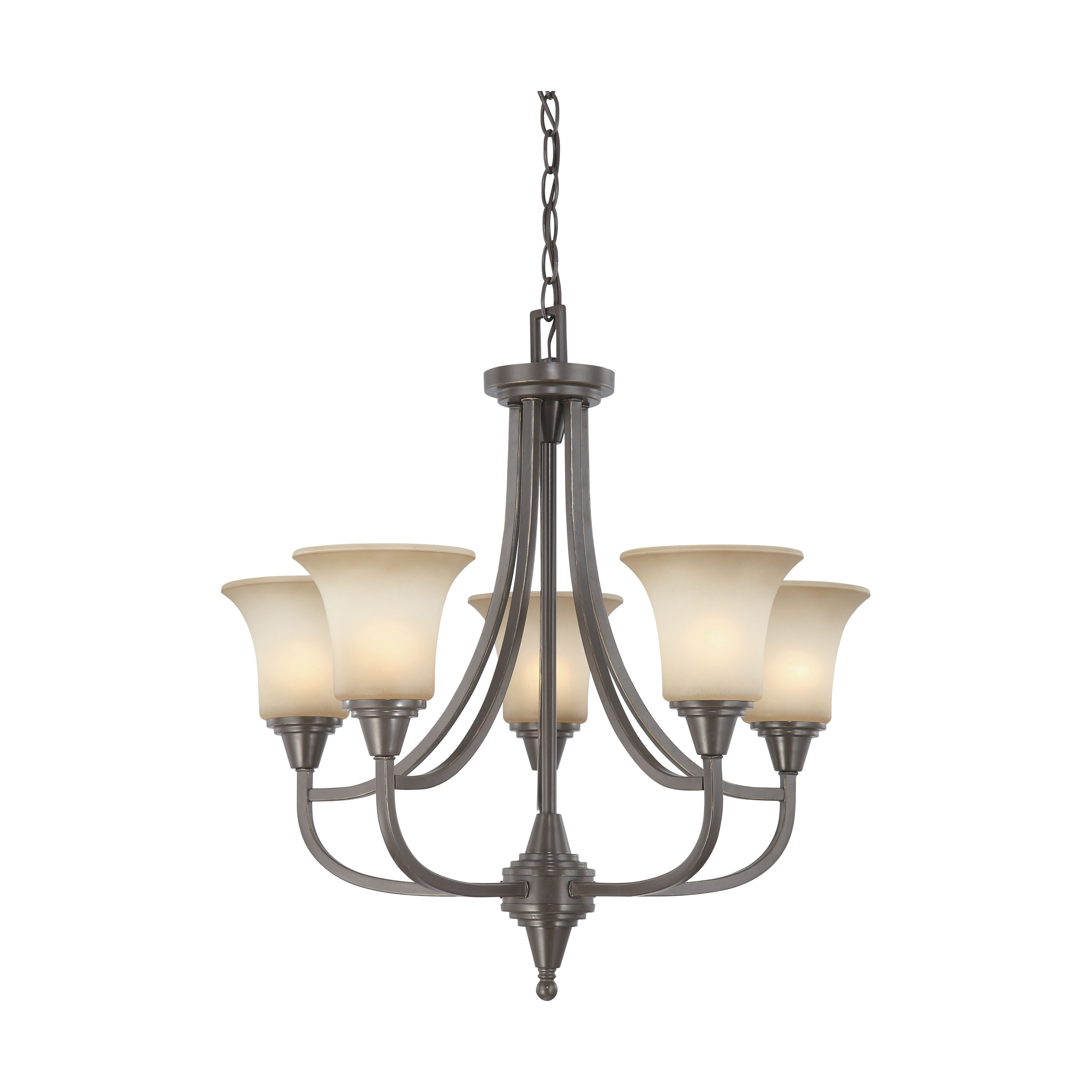 60-4166 SURREY 5 LIGHT CHANDELIER