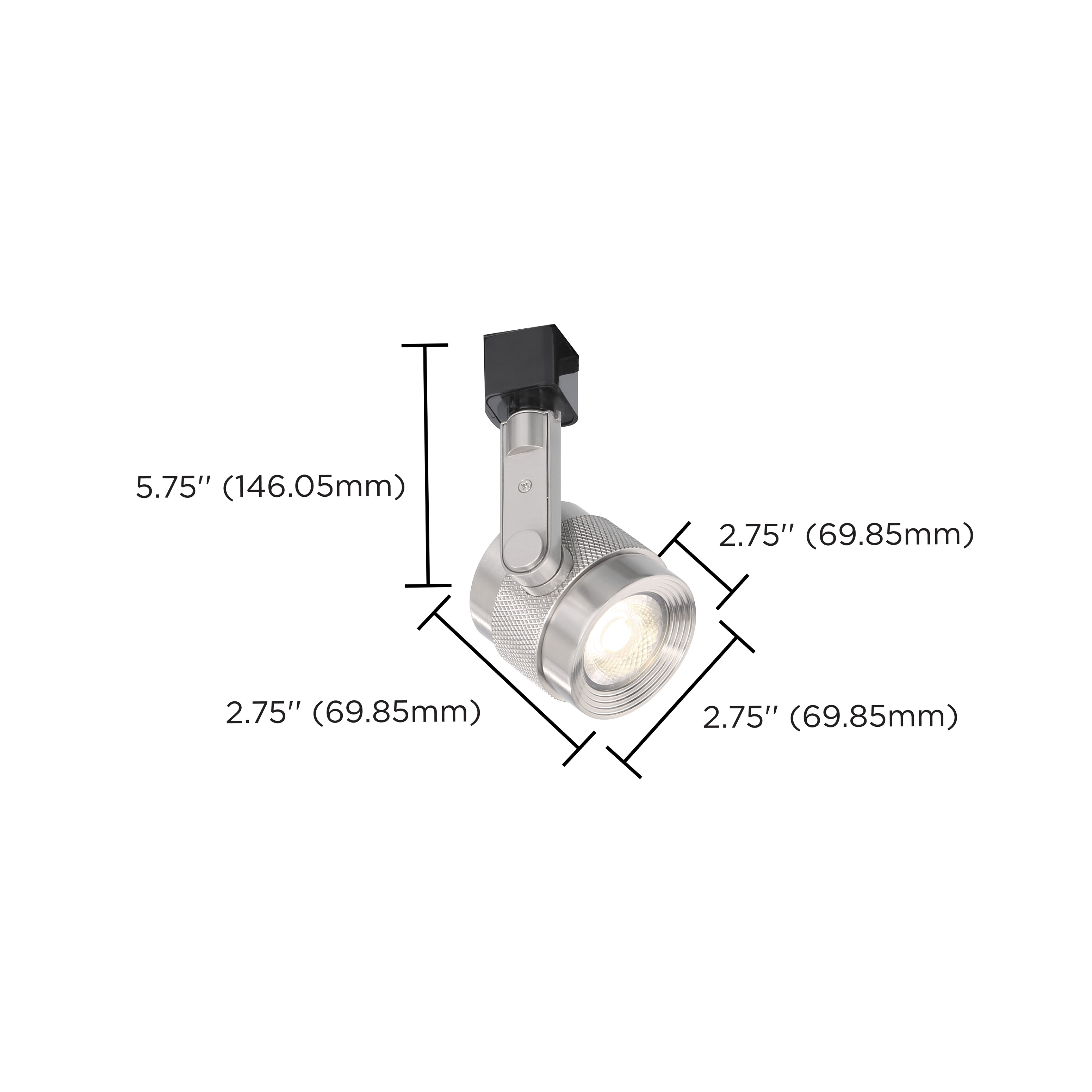 TH499 12W LED PISTON TRACK HEAD
