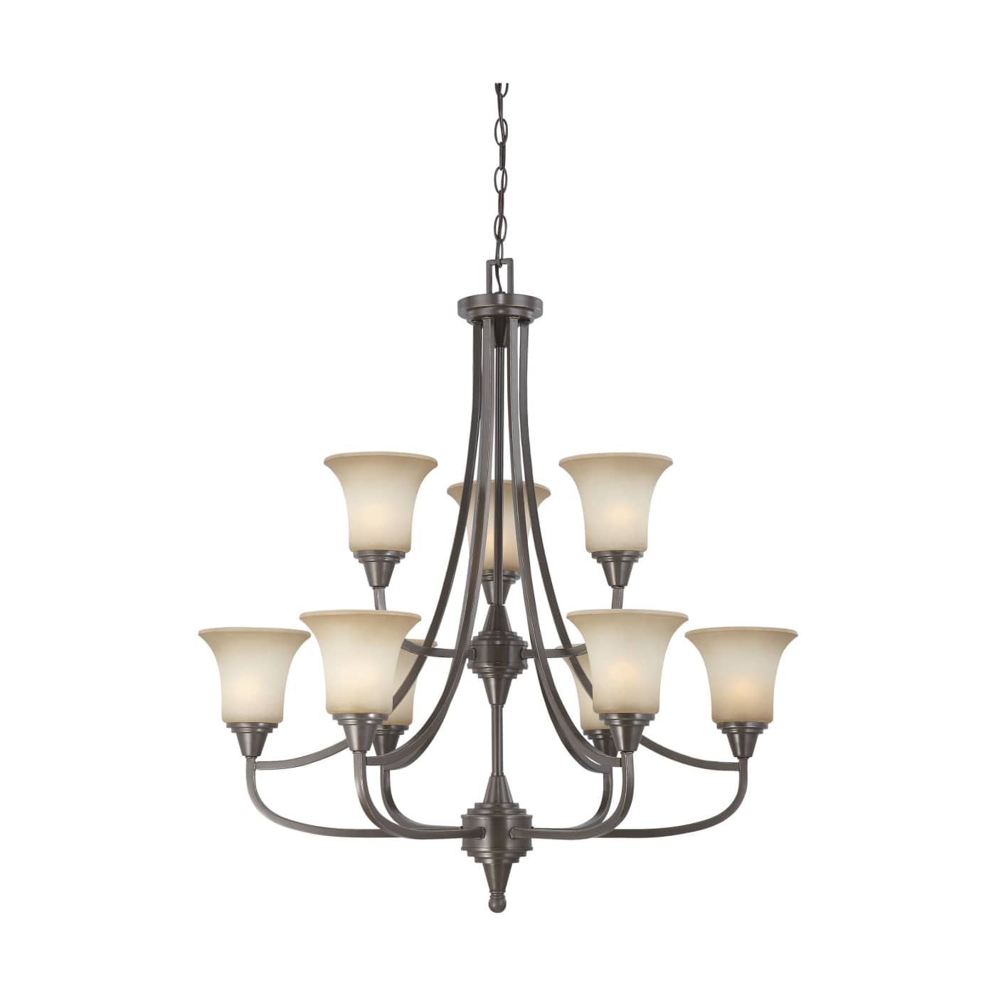60-4169 SURREY 9 LIGHT CHANDELIER