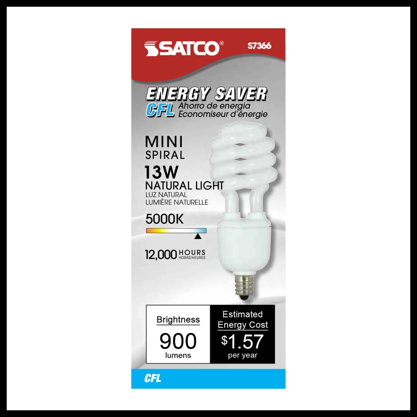 S7366 13T2/E12/5000K/120V/1PK